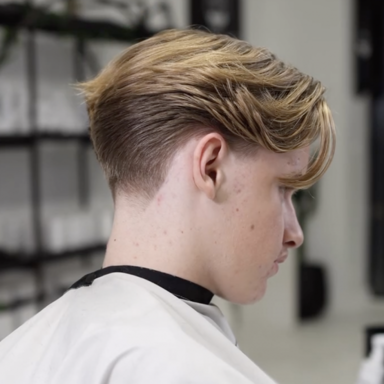 Middle Part - KMS BARBER